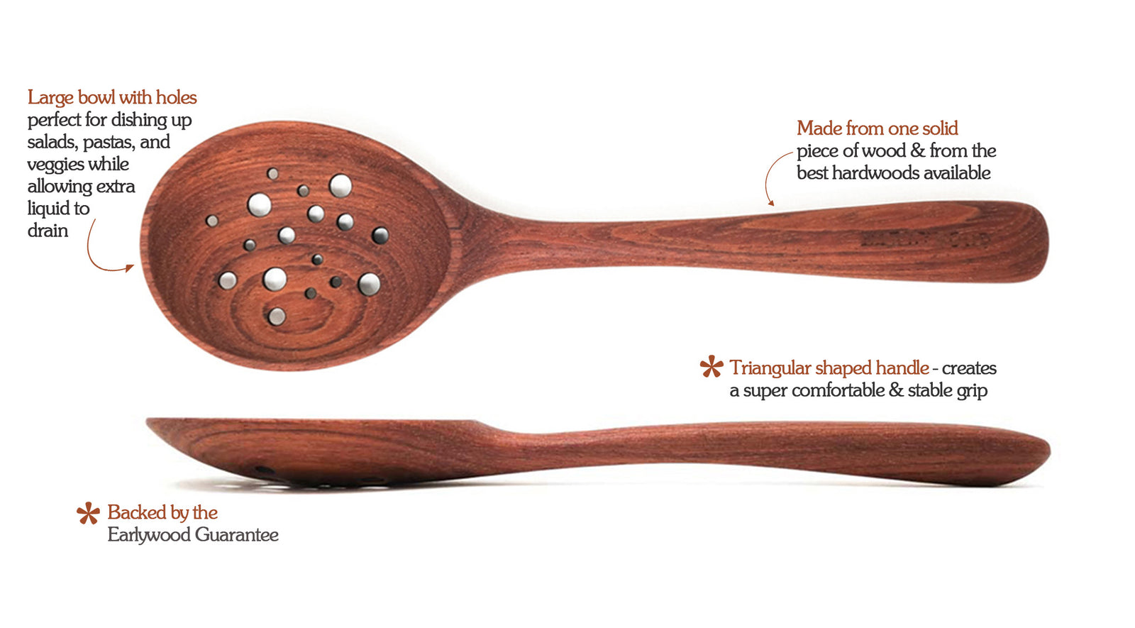 Spoon with holes store