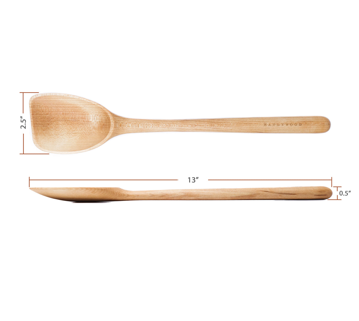 Wooden Scraper Spoon - Earlywood