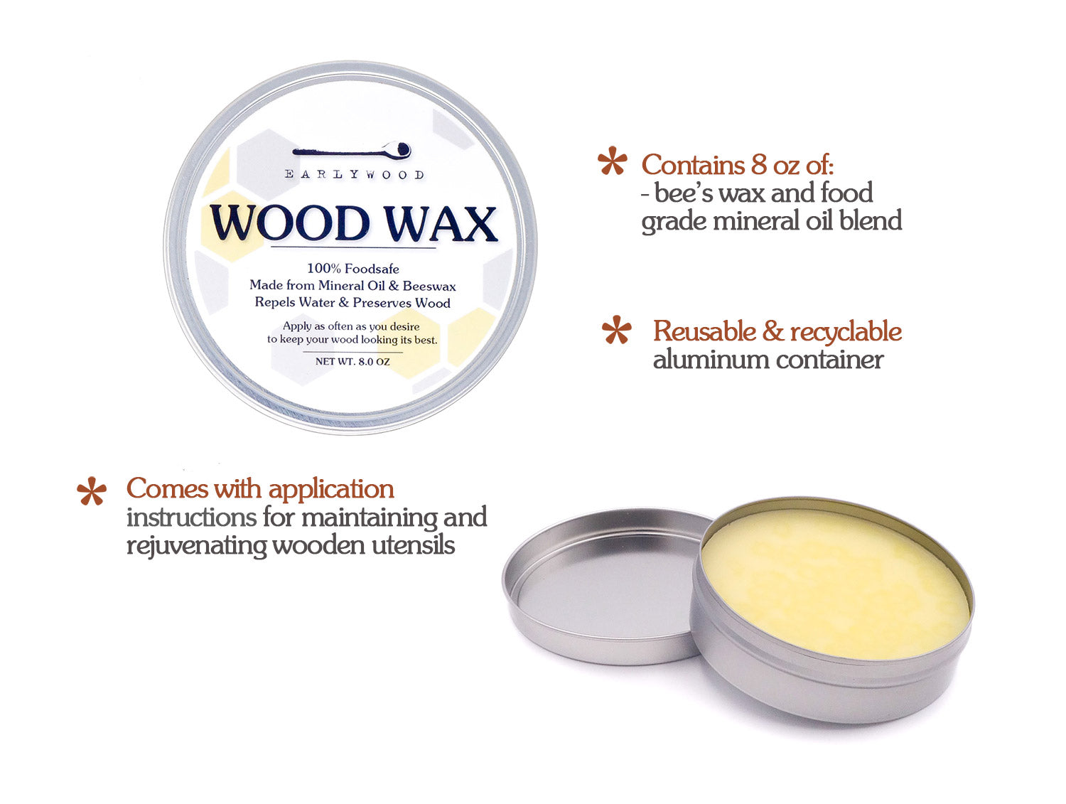 wood wax - Earlywood