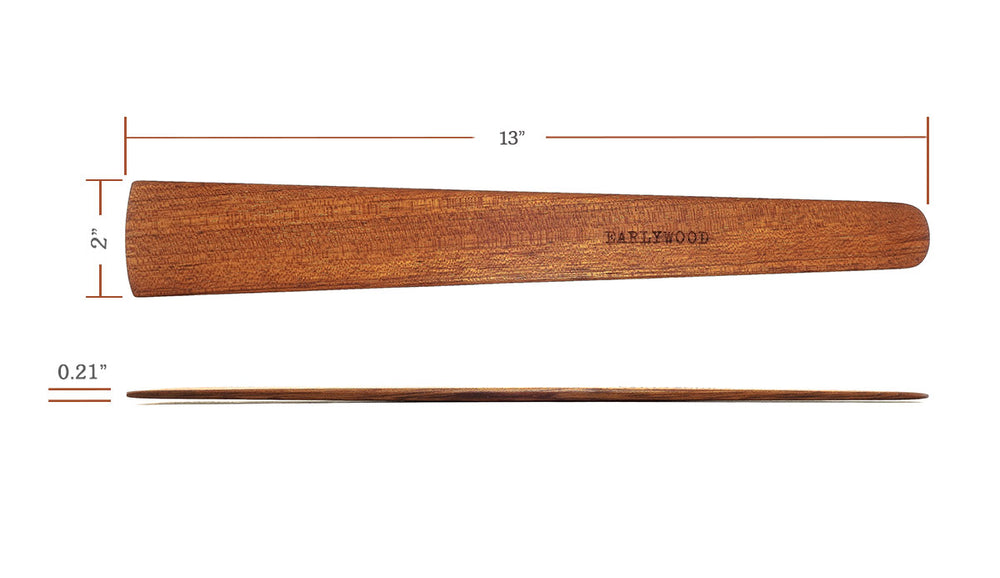 thin wooden spatula - Earlywood