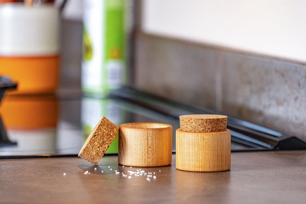 Wooden Salt Cup - Earlywood