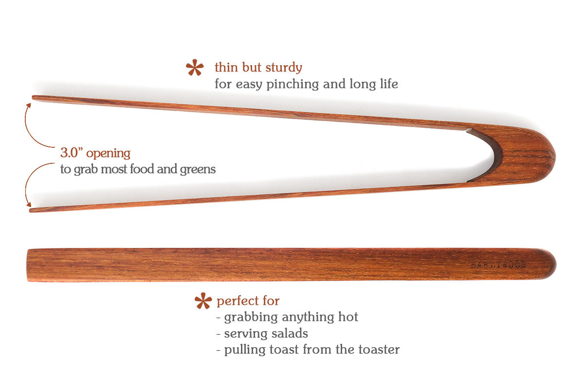 wooden tongs - Earlywood