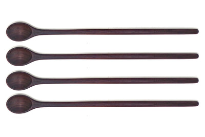 long handled wooden tasting spoon set - Earlywood