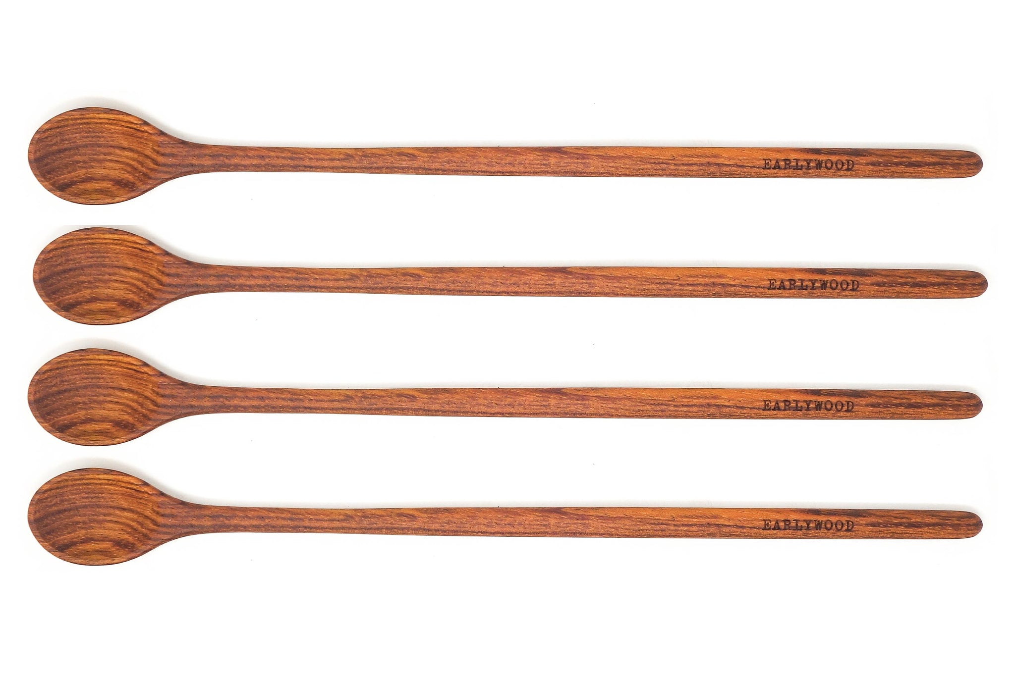 long handled wooden tasting spoon set - Earlywood