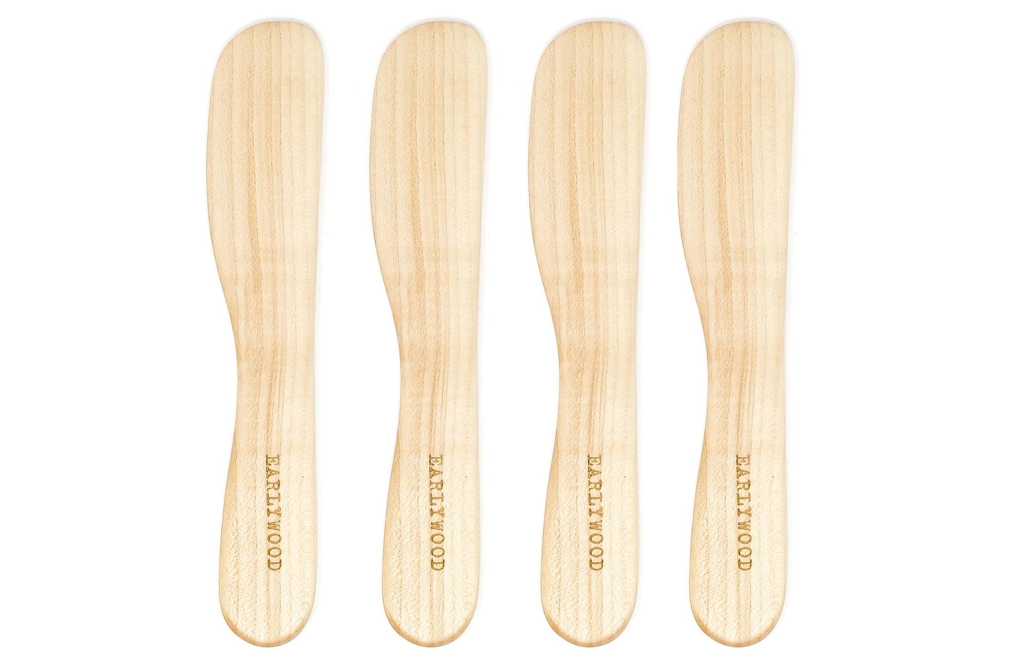 wooden butter spreader set - Earlywood
