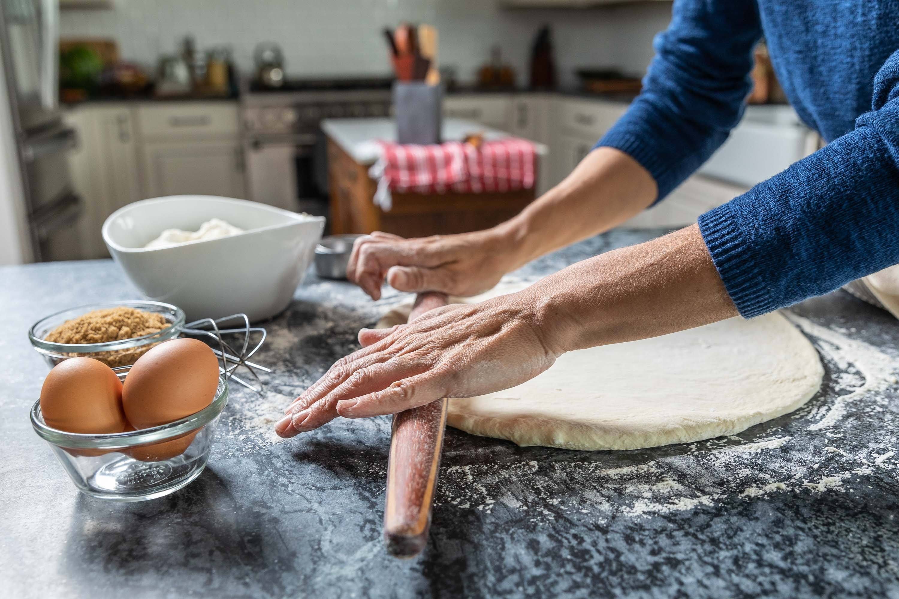 wooden french rolling pin - Earlywood